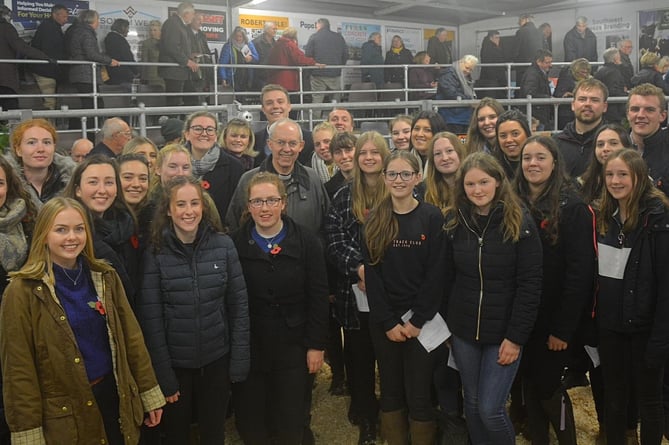 Devon Young Farmers sing for the Archbishop of Canterbury and Kaleb Cooper | southhams-today.co.uk